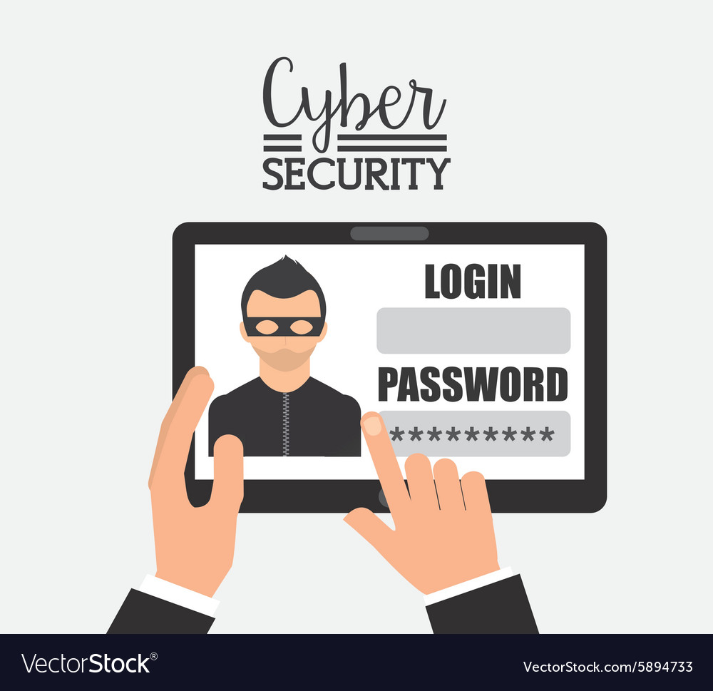Cyber security Royalty Free Vector Image - VectorStock