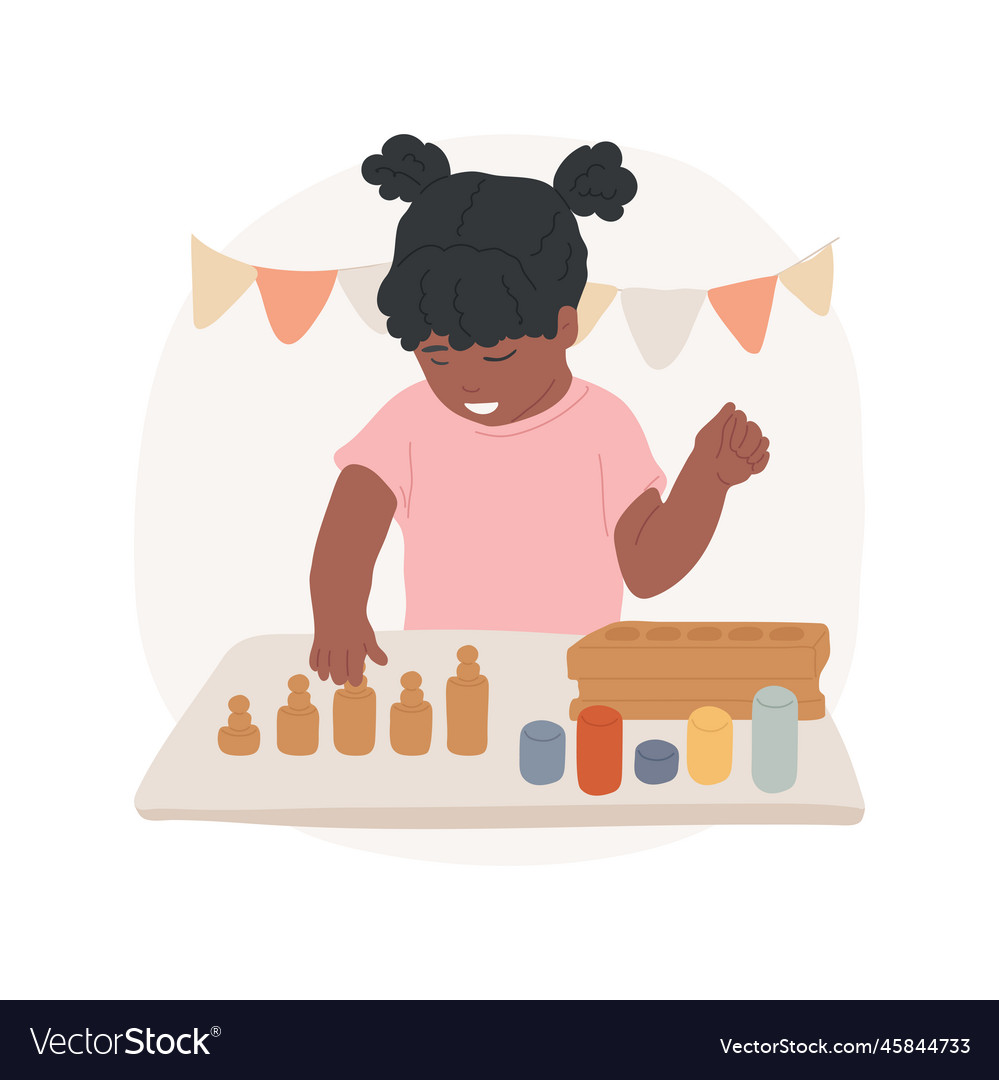 Understanding size isolated cartoon Royalty Free Vector Understanding size isolated cartoon Royalty Free Vector