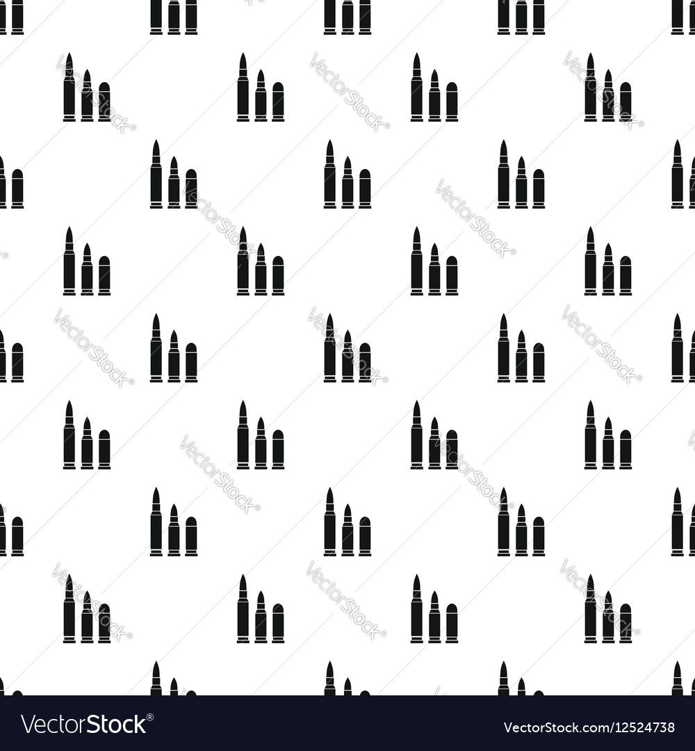 Bullets pattern simple style Royalty Free Vector Image