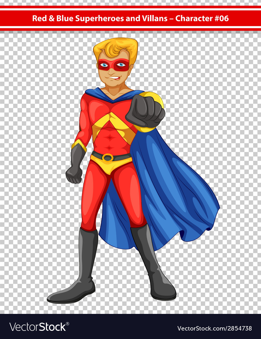 Superhero Royalty Free Vector Image - VectorStock