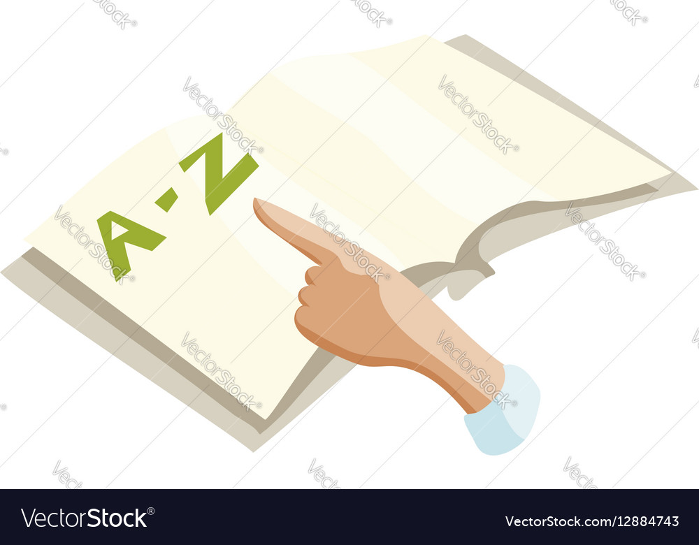 English language learning concept icon Royalty Free Vector