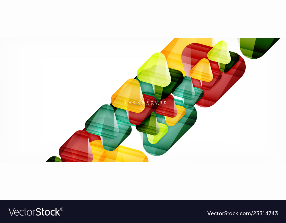 Geometric abstract background triangles Royalty Free Vector