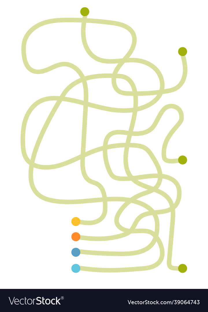 Maze game education game game template Royalty Free Vector