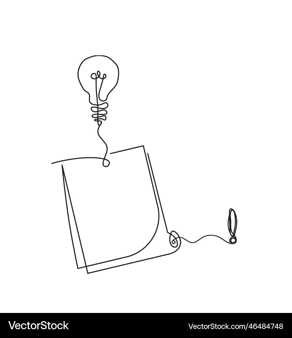 Abstract paper with paper clip and exclamation Vector Image