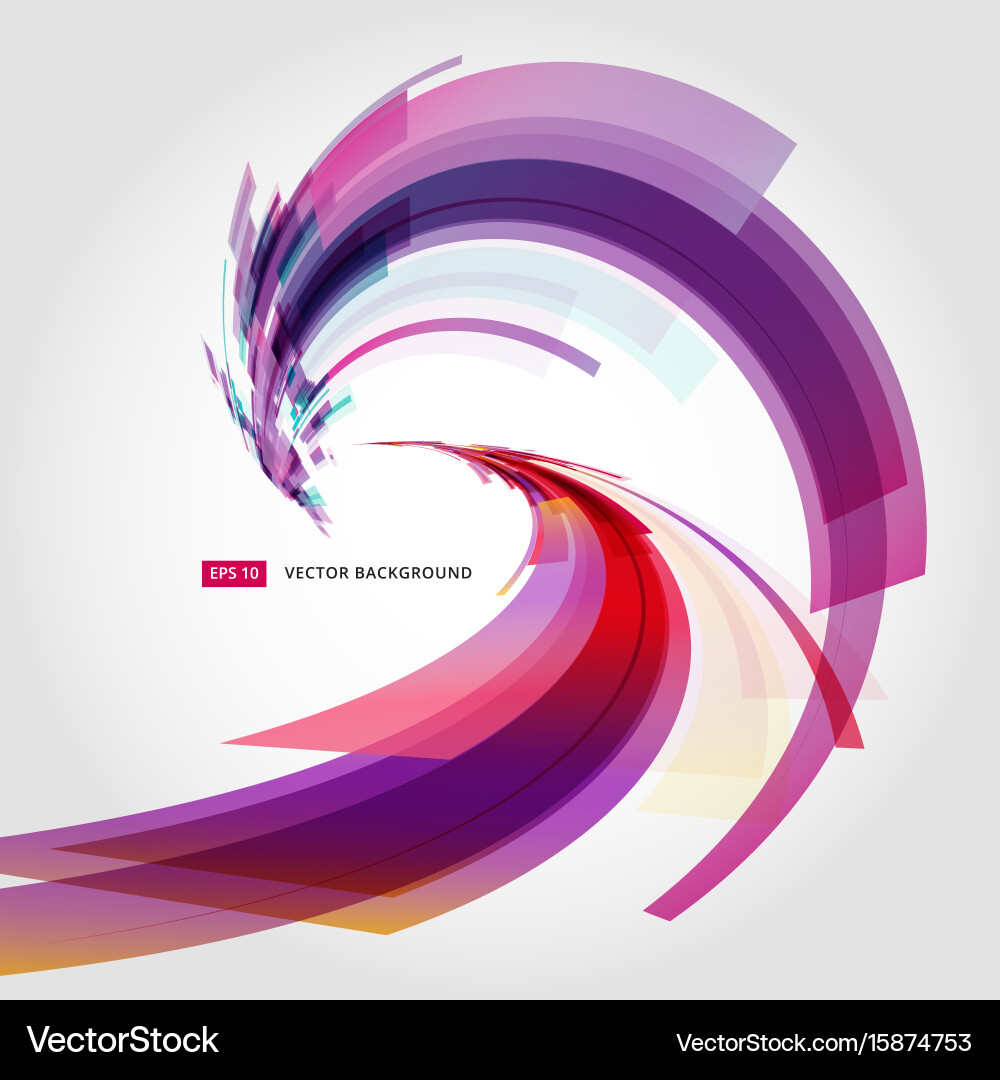 Abstract background element in pink and purple Vector Image