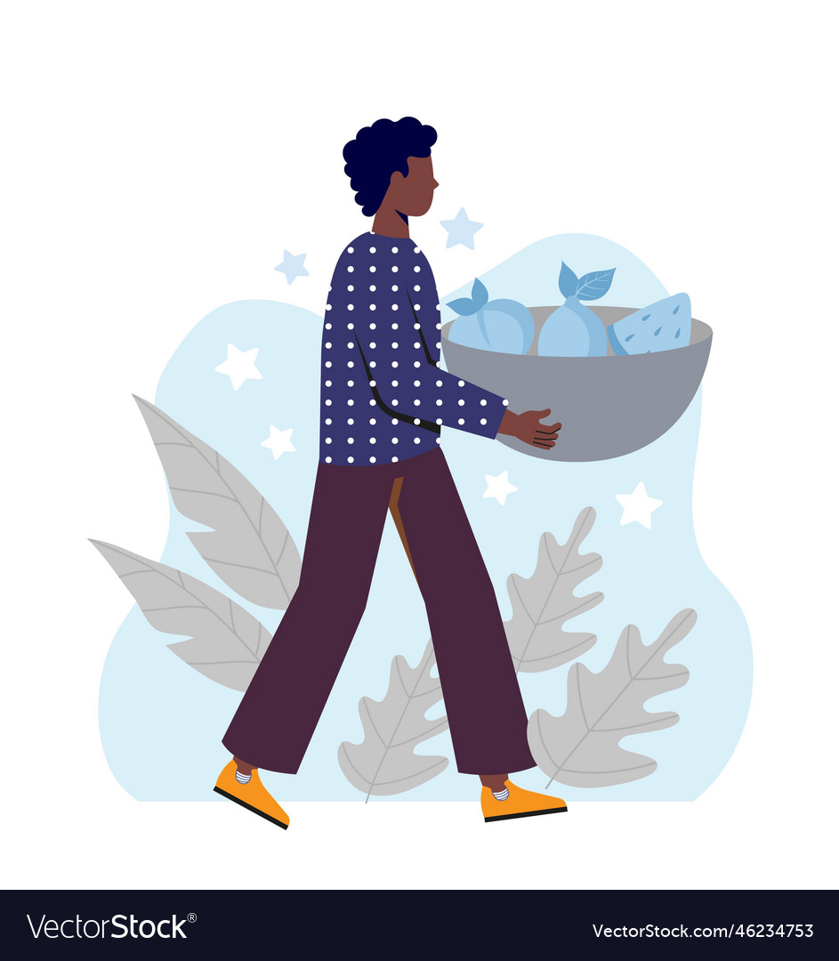 Healthy eating concept Royalty Free Vector Image