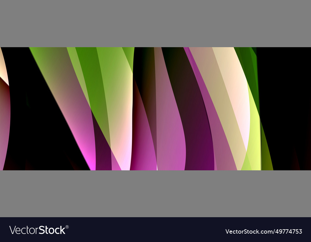 Simple fluid color gradient abstract background Vector Image