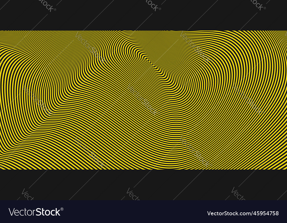 Abstract circular striped background pattern Vector Image