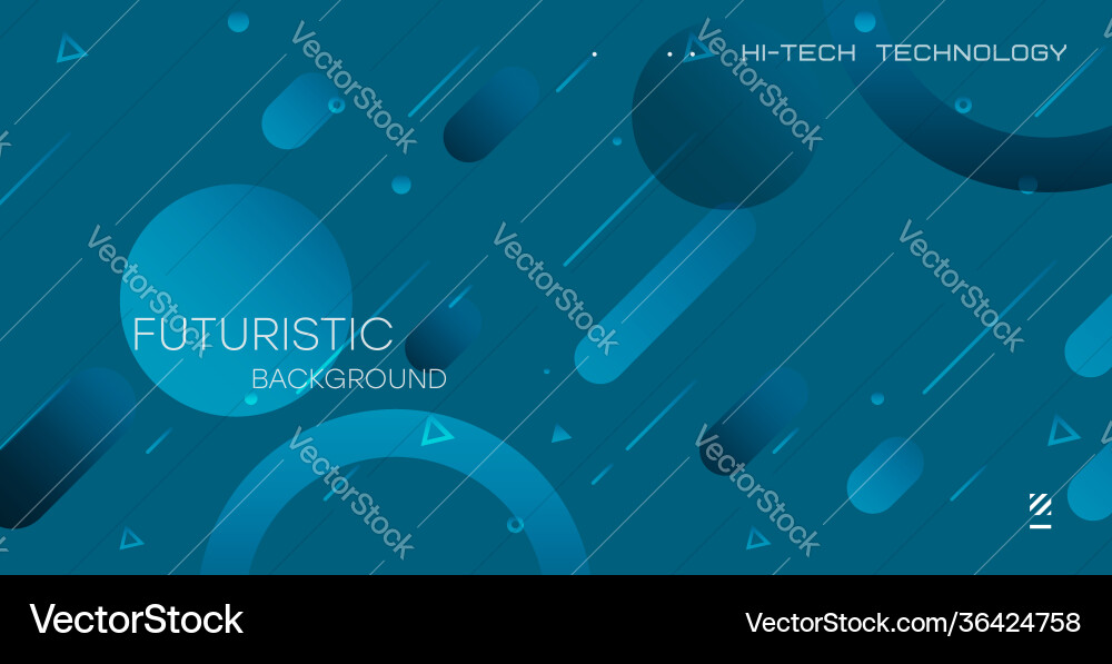 Abstract geometric background gradient minimalist Vector Image
