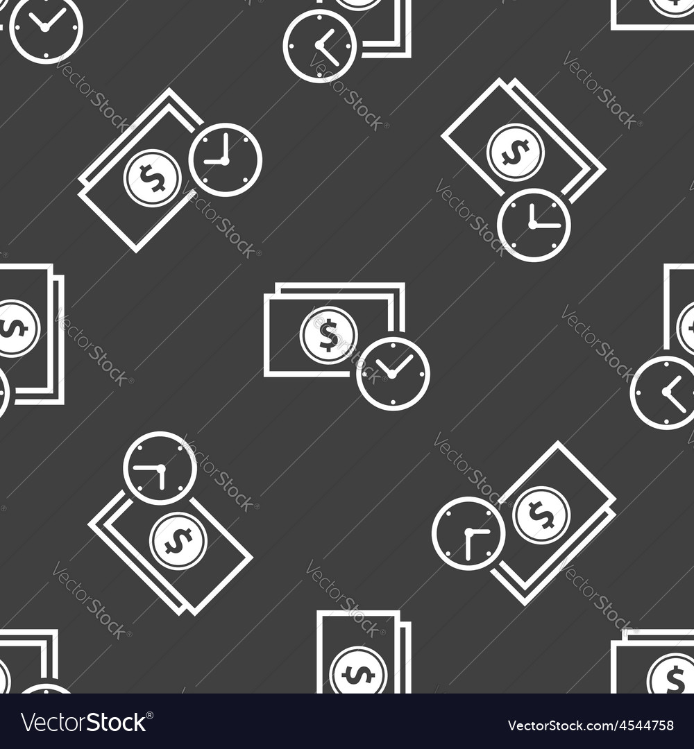 Dollar banknote pattern Royalty Free Vector Image