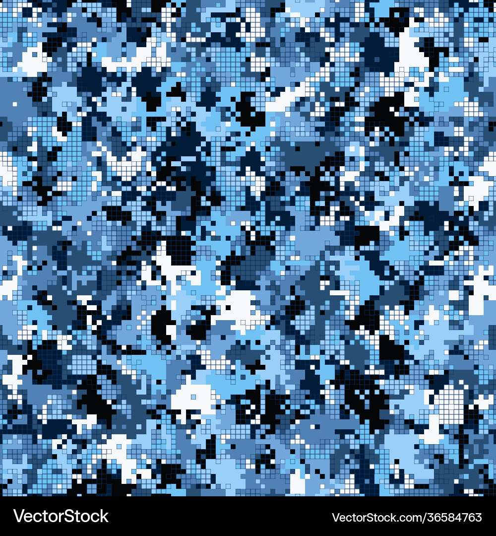 Abstract urban pixel motif geometric brushed Vector Image