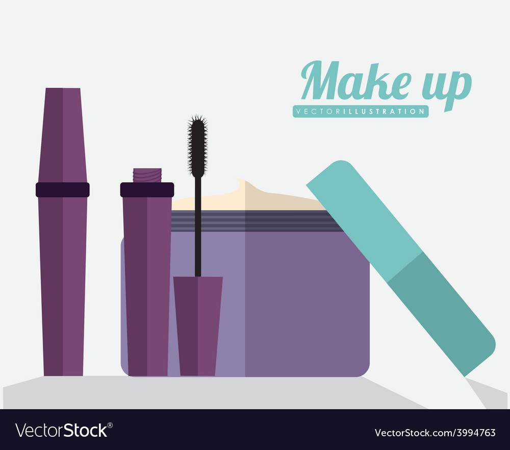 Make up design Royalty Free Vector Image - VectorStock