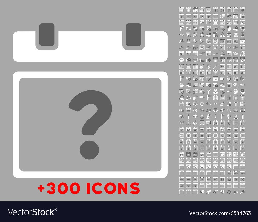 Unknown date icon Royalty Free Vector Image - VectorStock