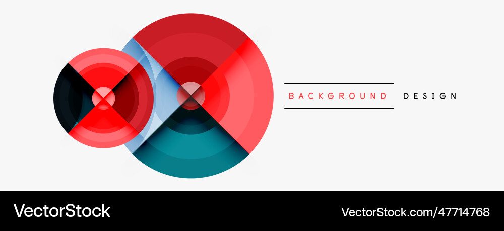 Circle pattern background abstract backgrounds Vector Image
