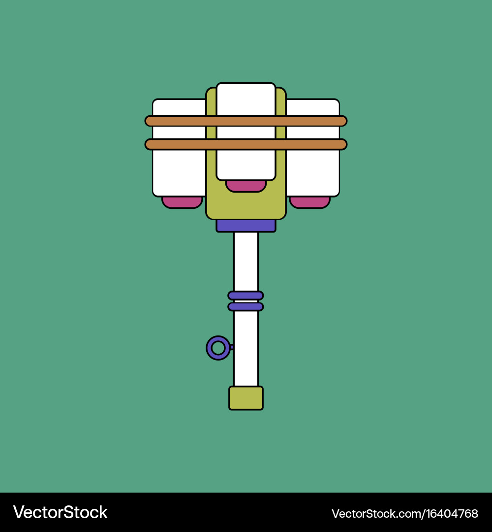 Flat icon design collection old anti tank grenade Vector Image
