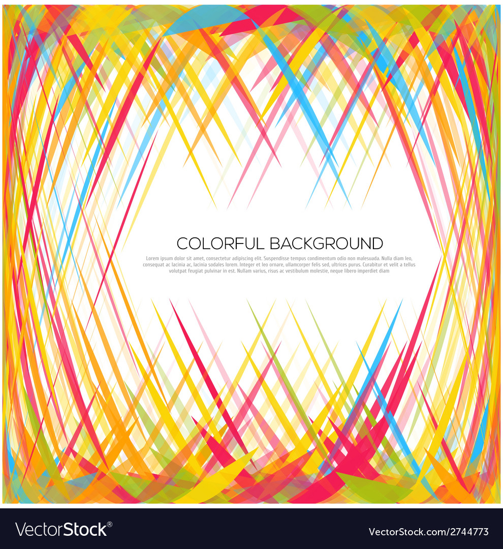 Abstract striped colorful background Royalty Free Vector