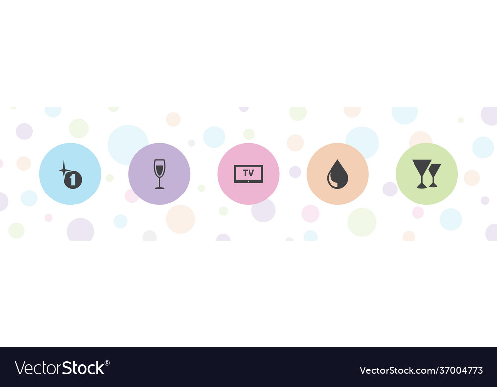 Shiny icons Royalty Free Vector Image - VectorStock