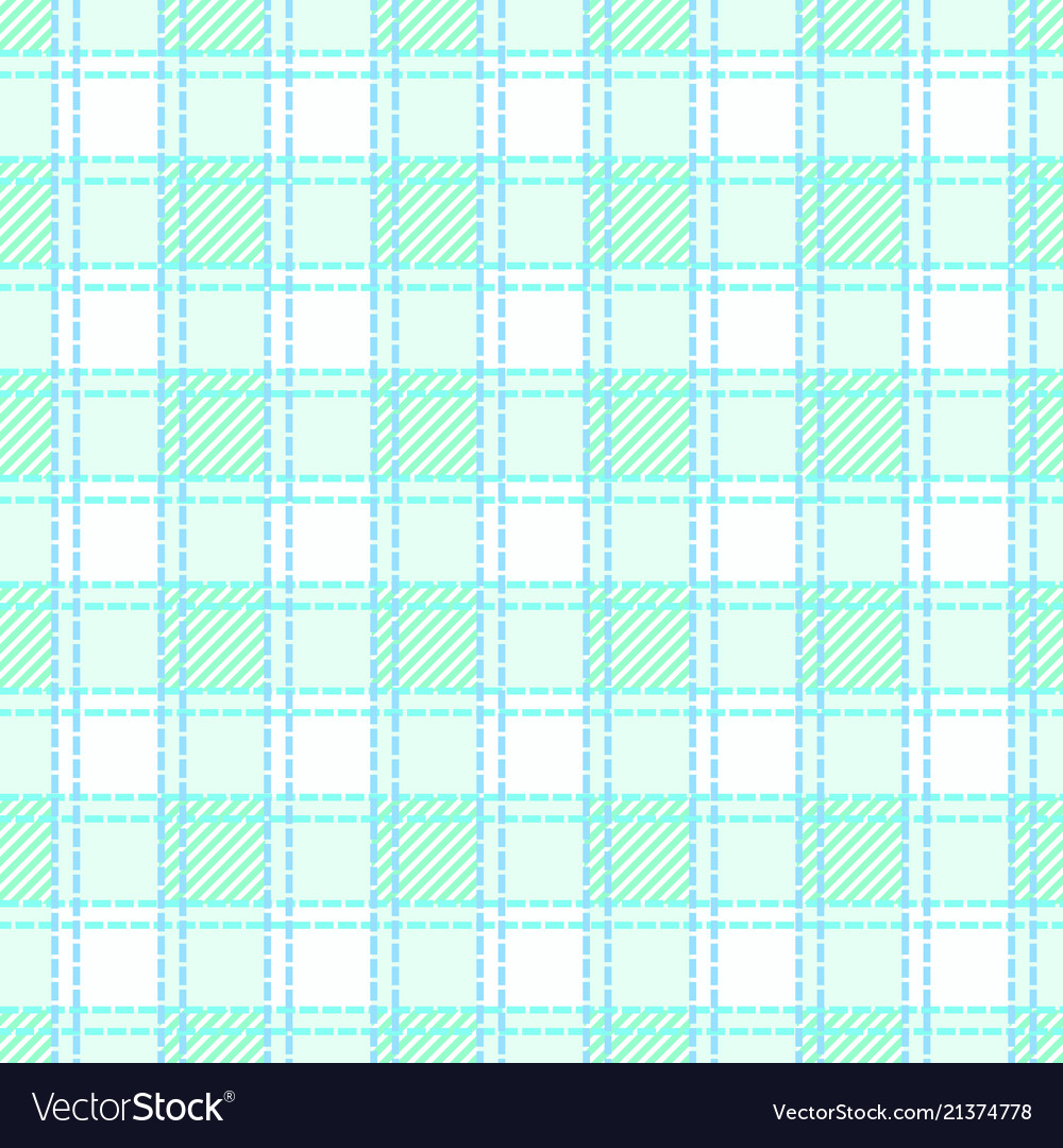 Gingham checkered seamless pattern Royalty Free Vector Image