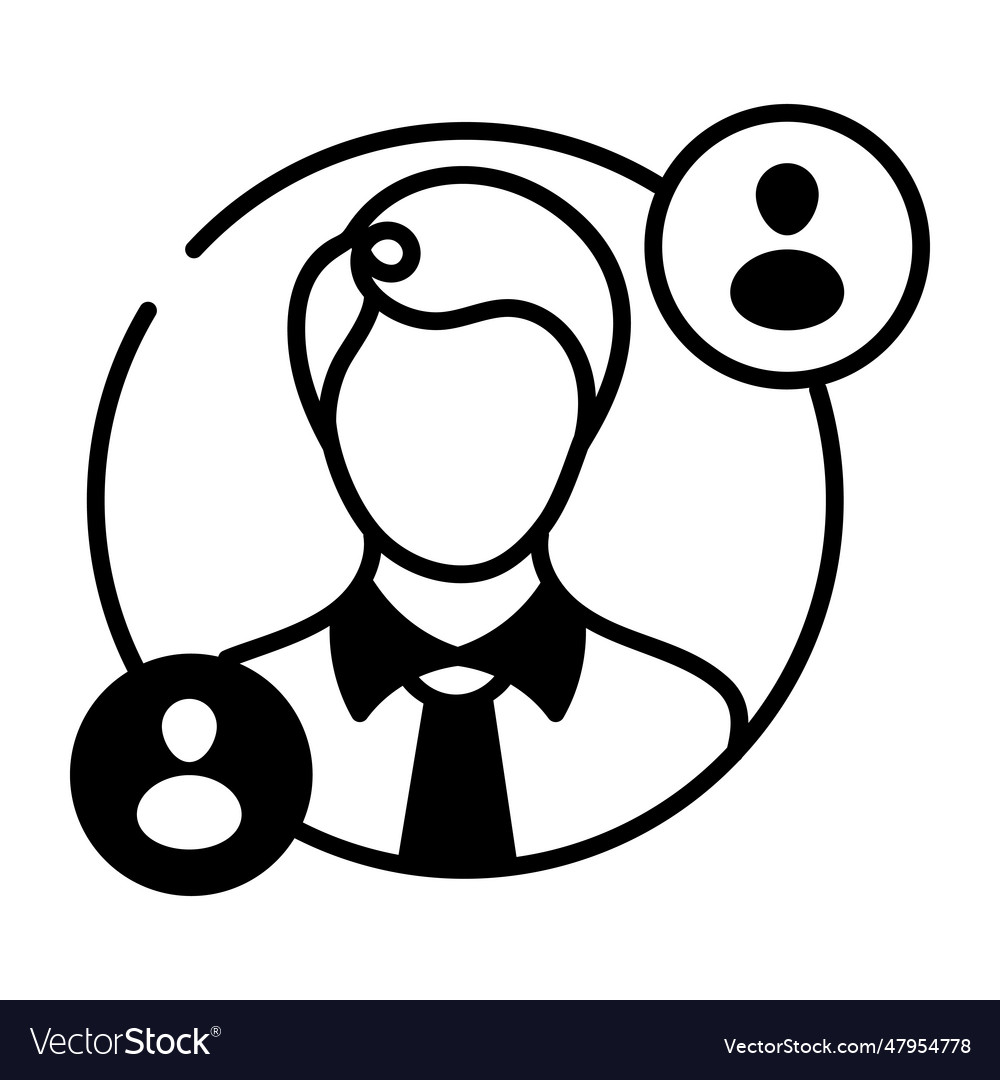 Group network Royalty Free Vector Image - VectorStock