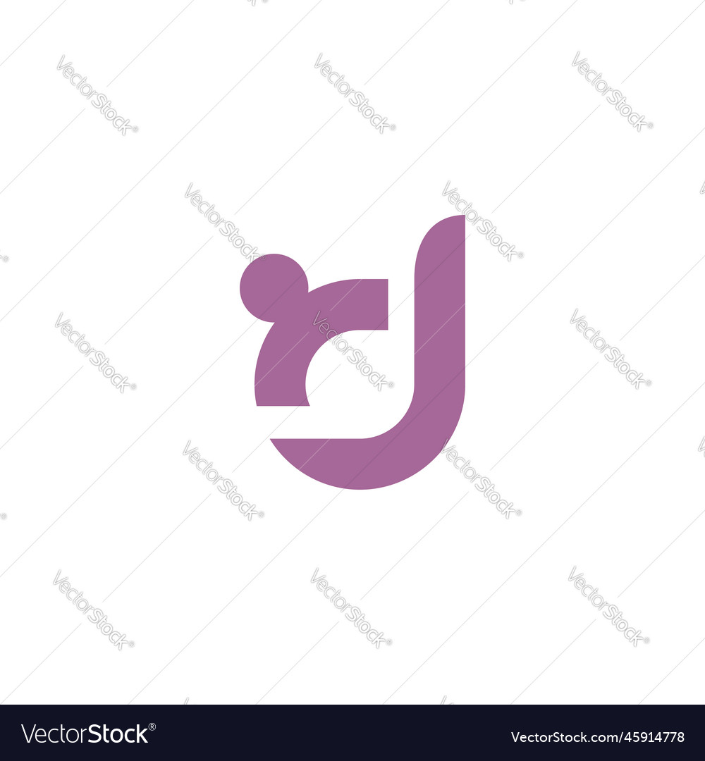 Jca technology initials logo icon Royalty Free Vector Image