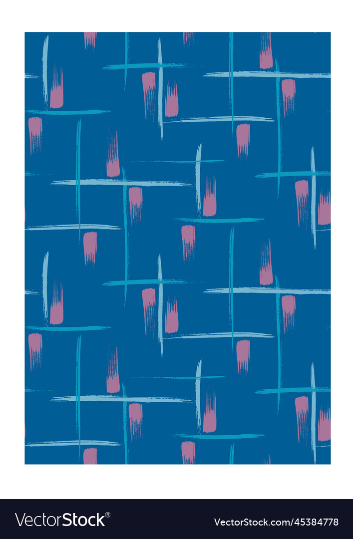 Seamless pattern abstraction creative backgrounds Vector Image