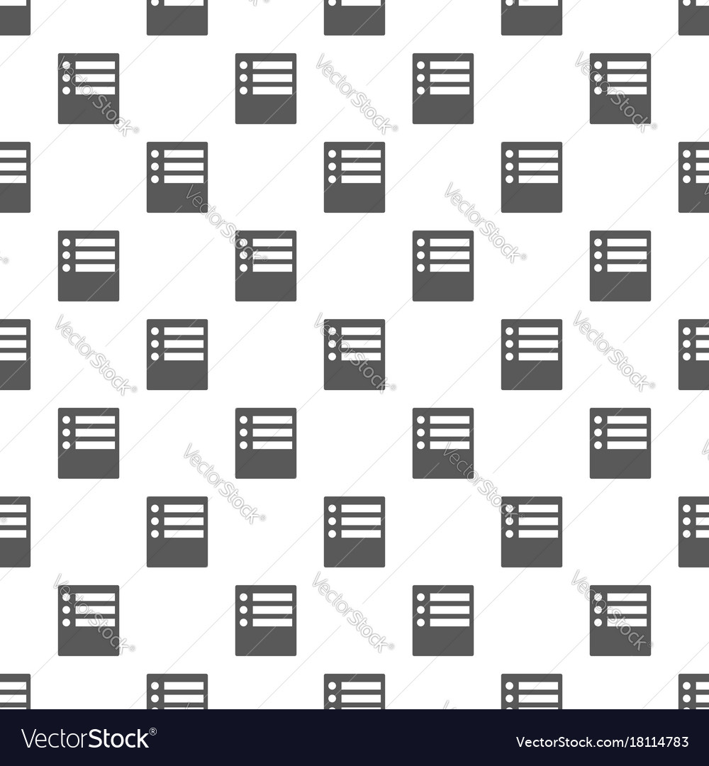 Checklist pattern seamless Royalty Free Vector Image