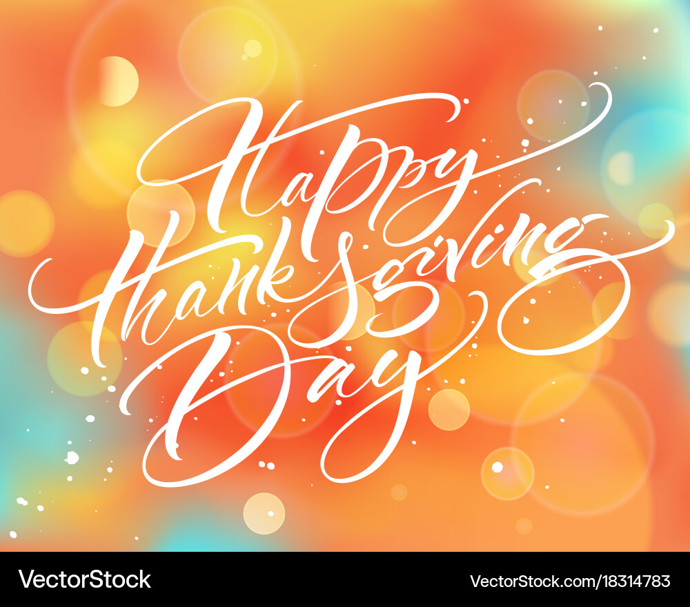 Thanksgiving Day Word Art Happy Thanksgiving Day Clip Art Vector PNG