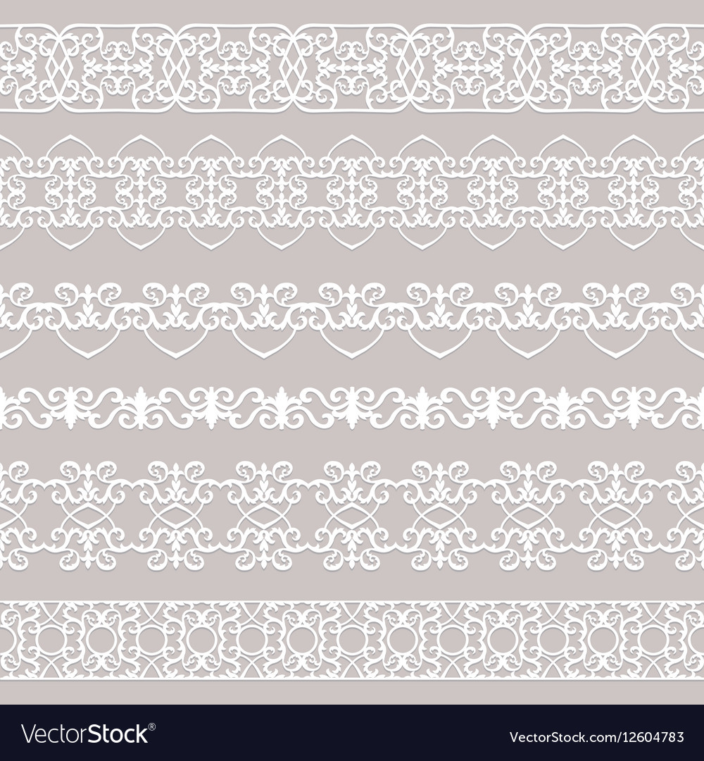 Set of borders Royalty Free Vector Image - VectorStock