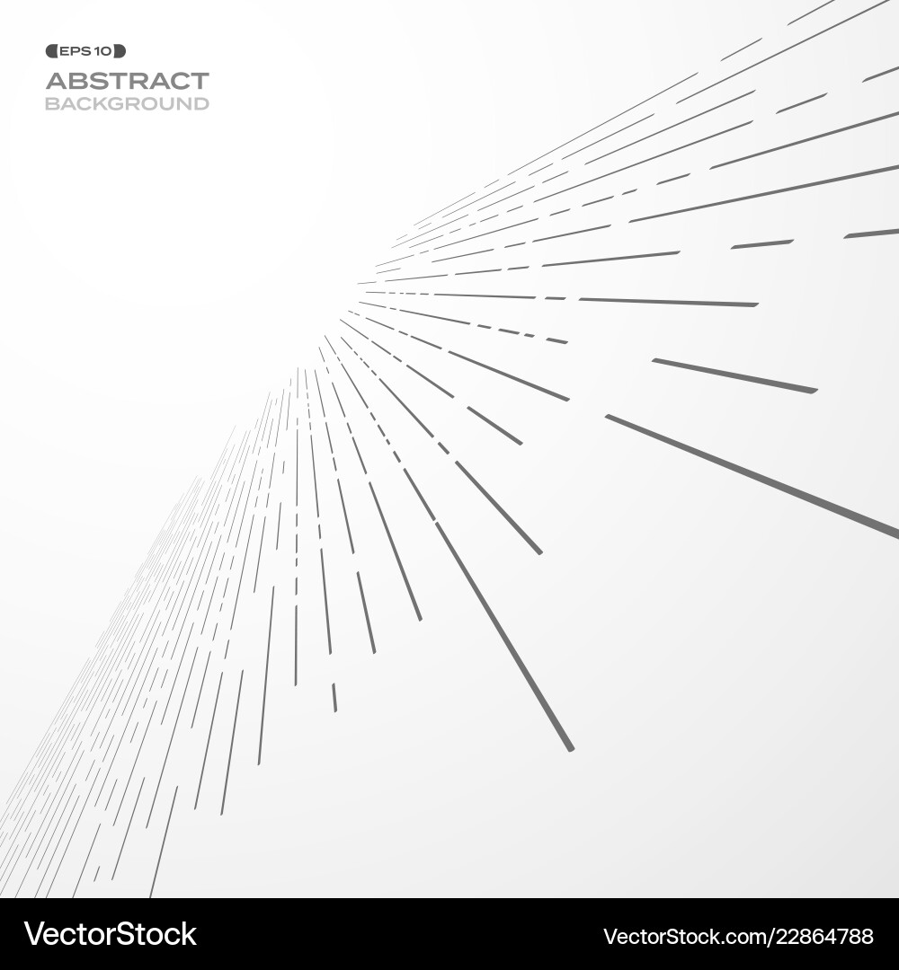 Abstract of perspective simple stripe lines Vector Image