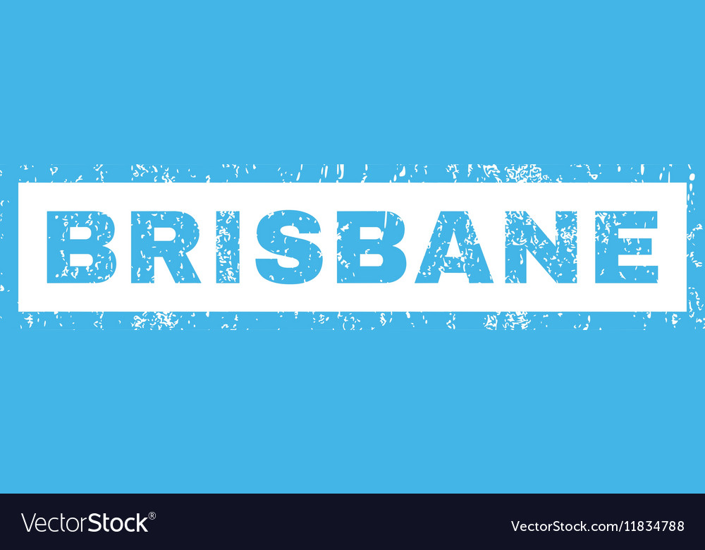 Brisbane rubber stamp Royalty Free Vector Image