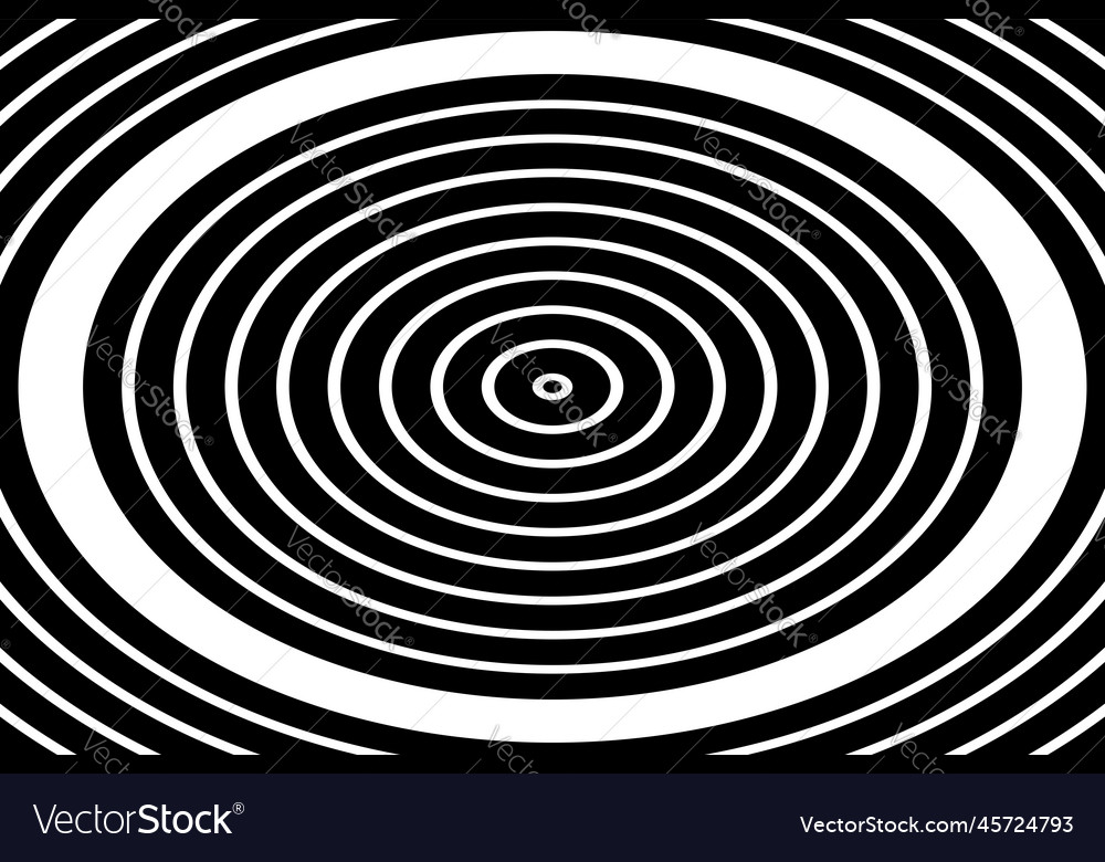 Oval lines pattern Royalty Free Vector Image - VectorStock