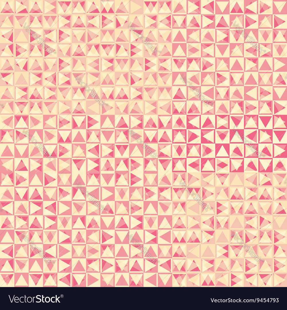 Pink triangles Royalty Free Vector Image - VectorStock
