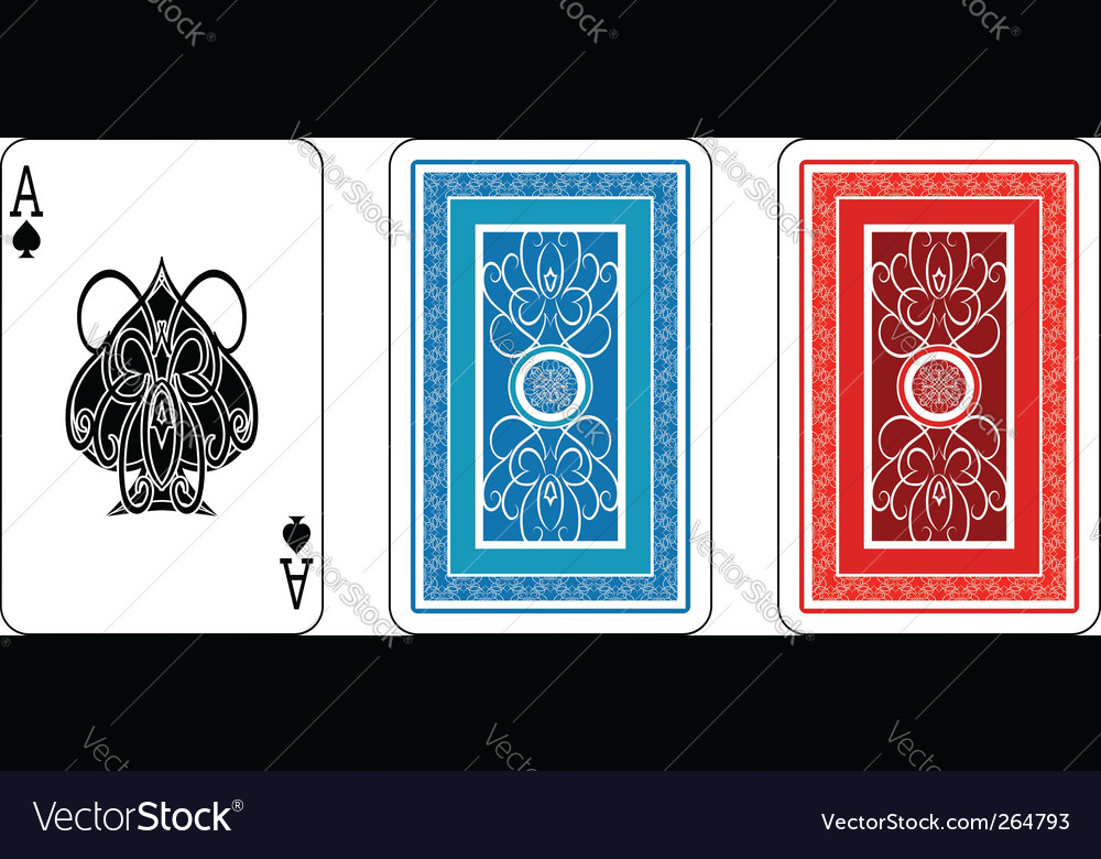 Playing cards Royalty Free Vector Image - VectorStock