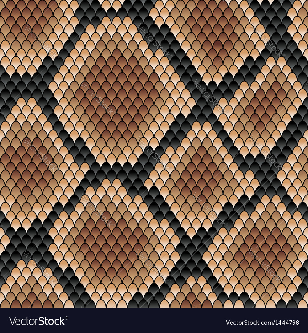 Brown snake seamless pattern Royalty Free Vector Image Brown snake seamless pattern Royalty Free Vector Image