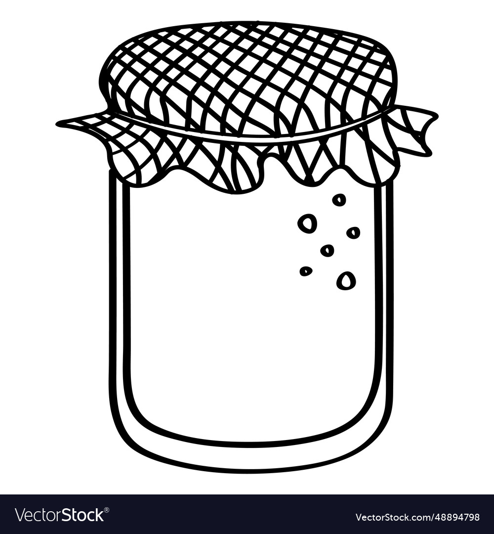 Jam stroke Royalty Free Vector Image - VectorStock