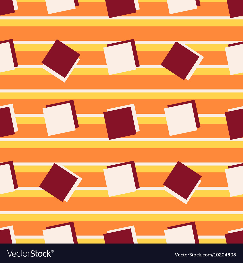 Square seamless pattern Royalty Free Vector Image