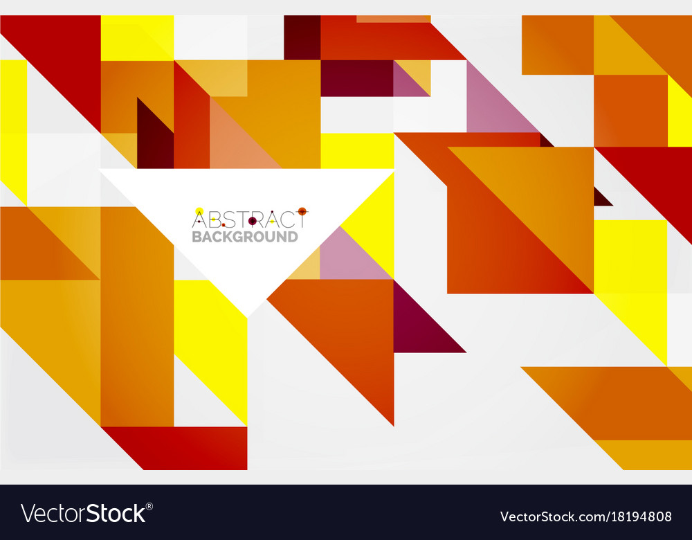 Triangle pattern design background Royalty Free Vector Image