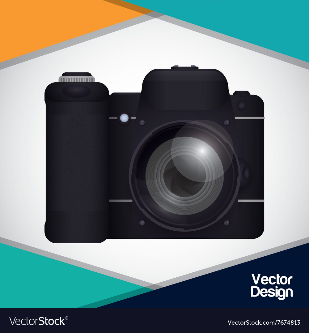 Camera icon design Royalty Free Vector Image - VectorStock