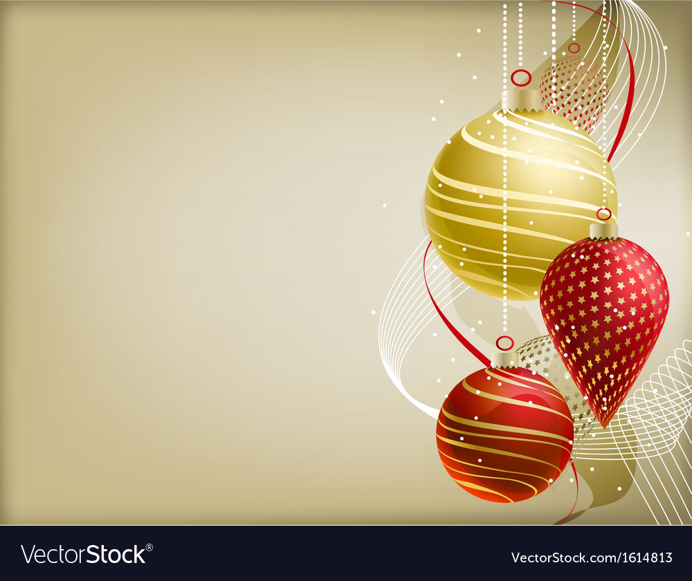 Christmas background Royalty Free Vector Image
