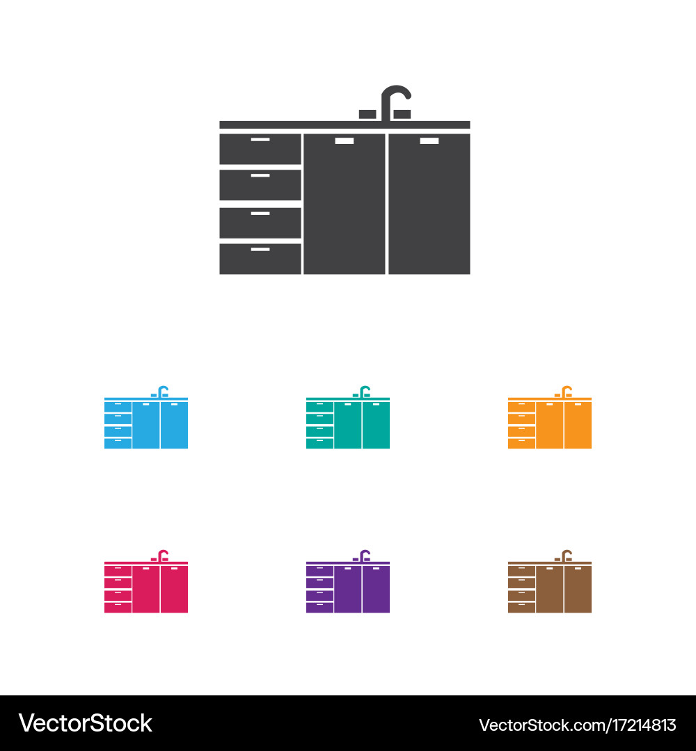 Cook symbol on cuisine icon Royalty Free Vector Image