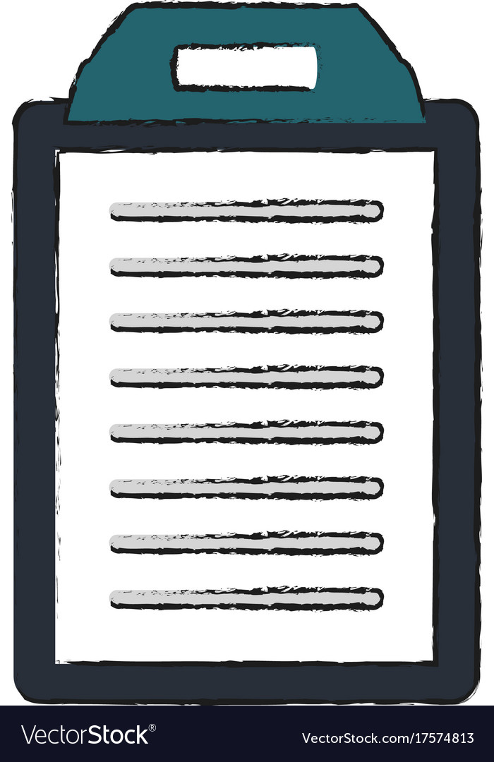 Document sheet isolated Royalty Free Vector Image