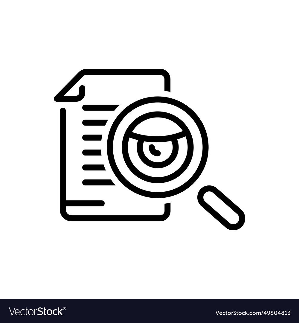 Evidence Royalty Free Vector Image - VectorStock