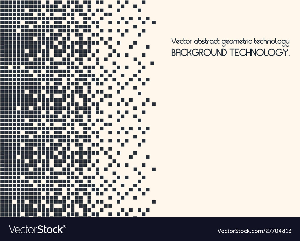 Geometric dotted points Royalty Free Vector Image