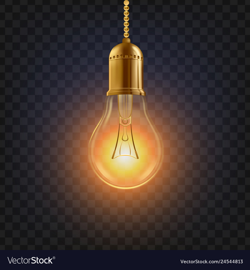 Light bulb glowing bright light bulb icon Vector Image Light bulb glowing bright light bulb icon Vector Image