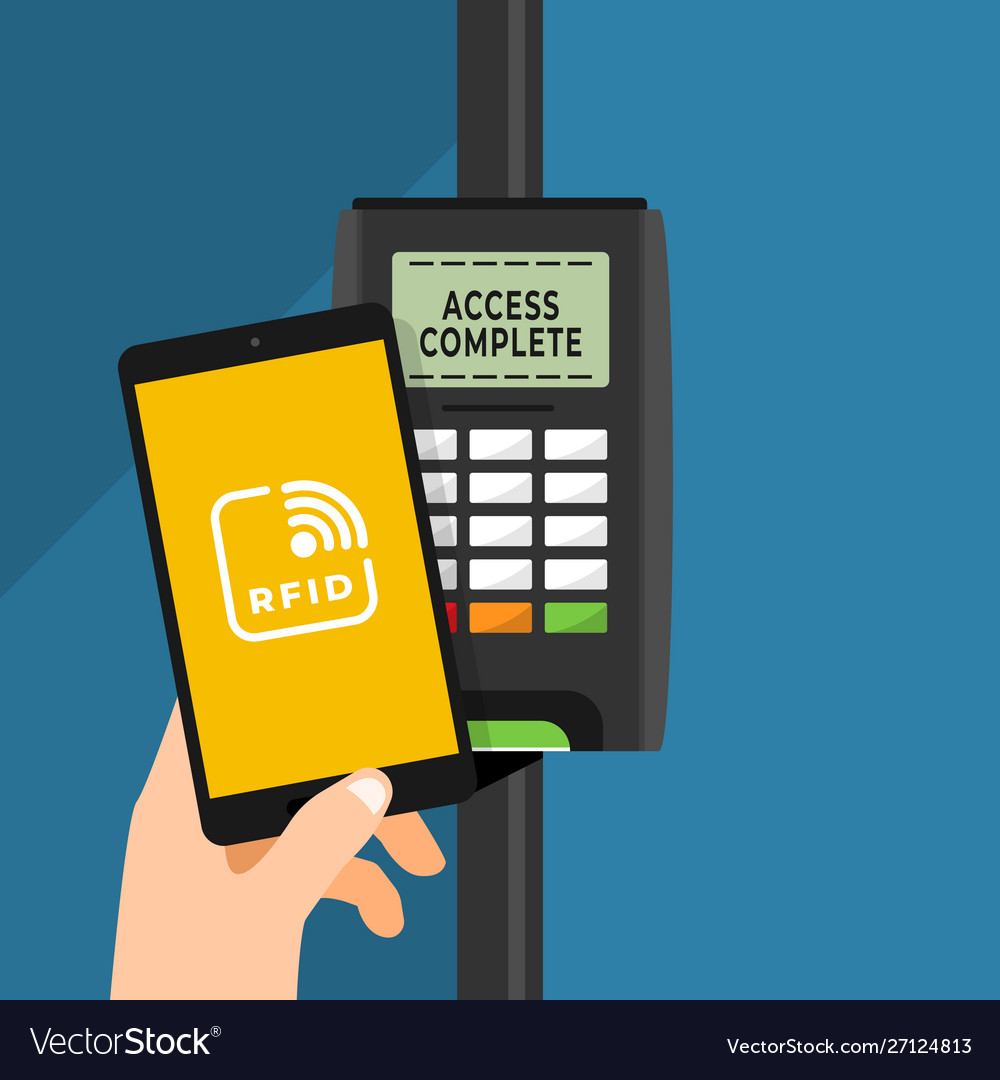 Rfid Royalty Free Vector Image - VectorStock