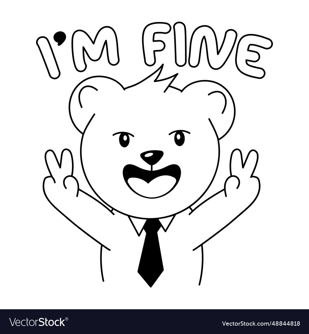 Fine Royalty Free Vector Image - VectorStock