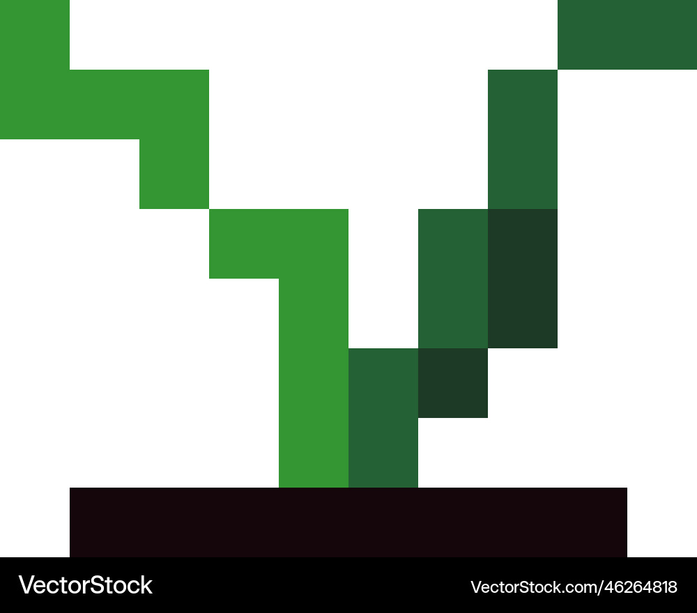 Flora and botany for game design nature scenes Vector Image