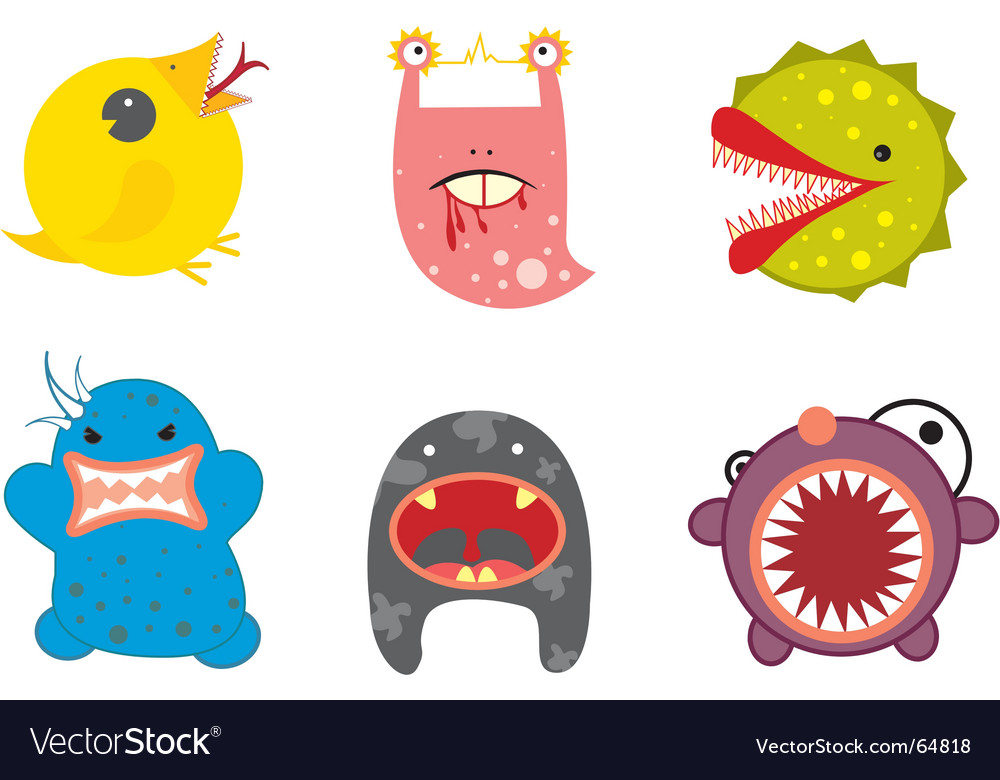 Monster Royalty Free Vector Image - VectorStock