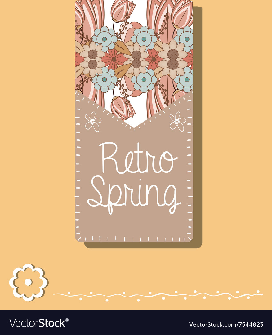 Hello spring design Royalty Free Vector Image - VectorStock