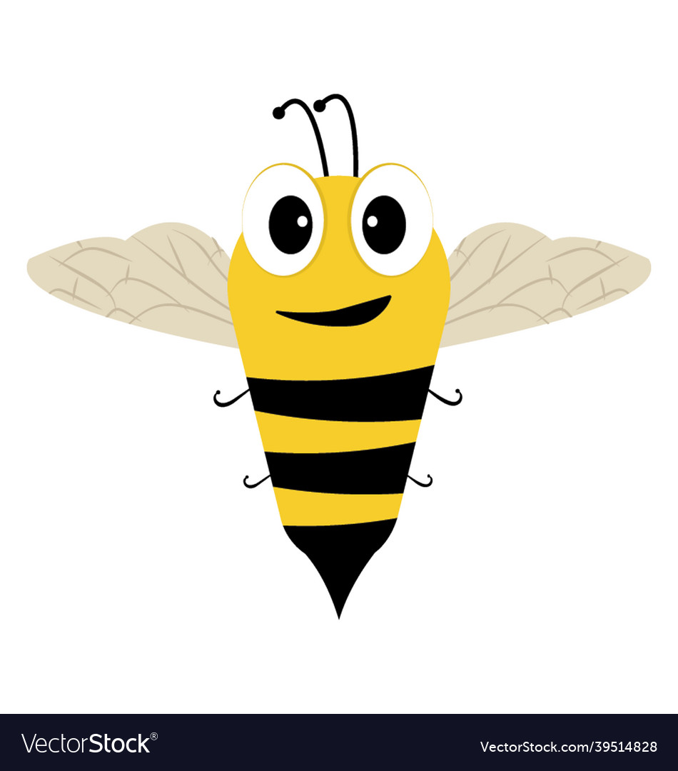 Bee Royalty Free Vector Image - VectorStock